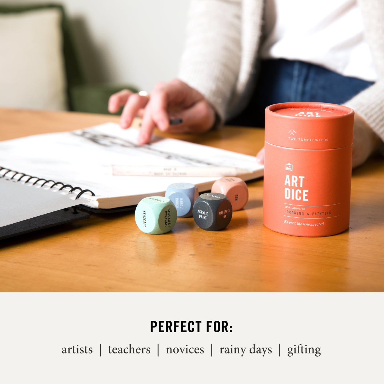 Art Dice - Inspiration for Drawing & Painting – Two Tumbleweeds