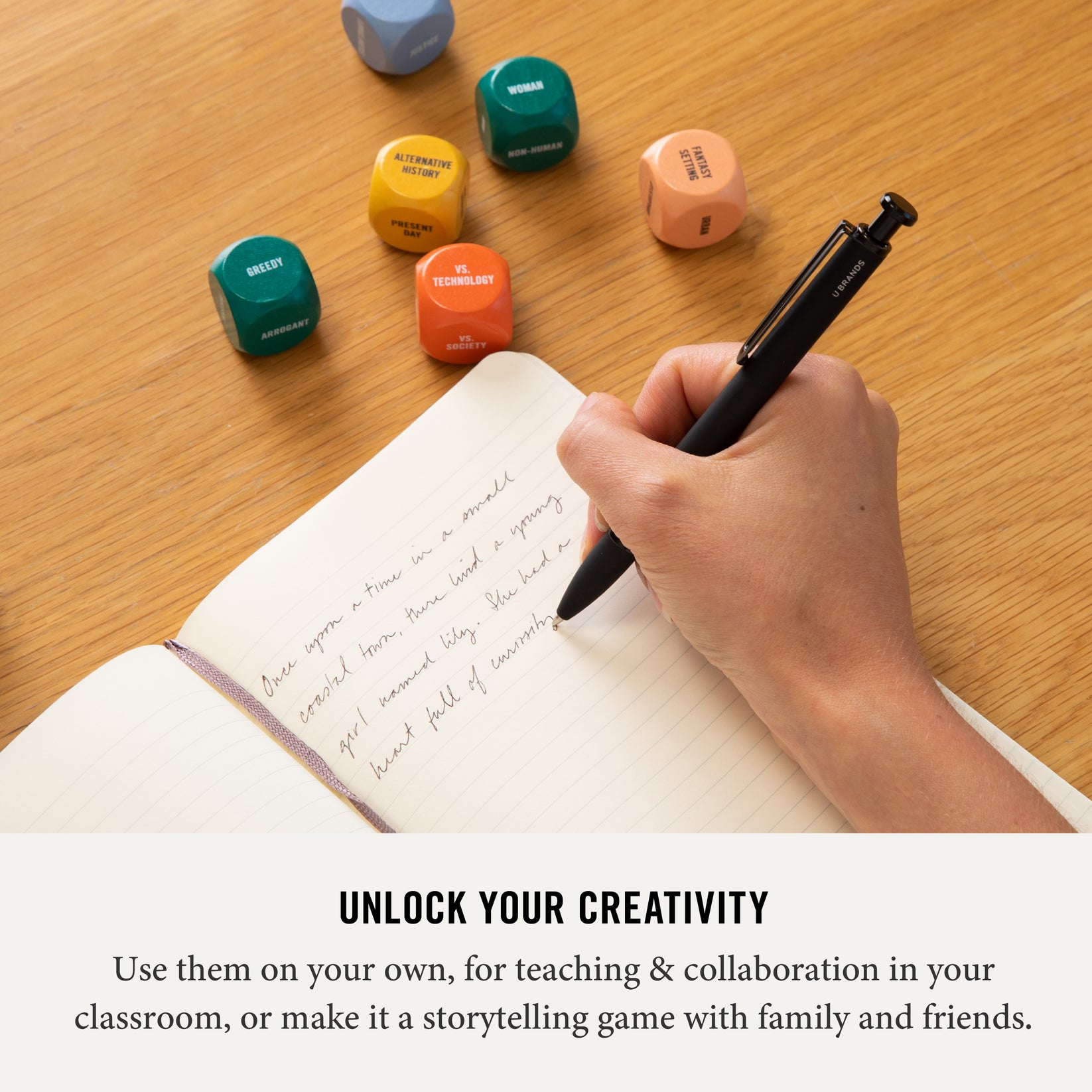 Writing Dice — Inspiration for Creative Writing – Two Tumbleweeds