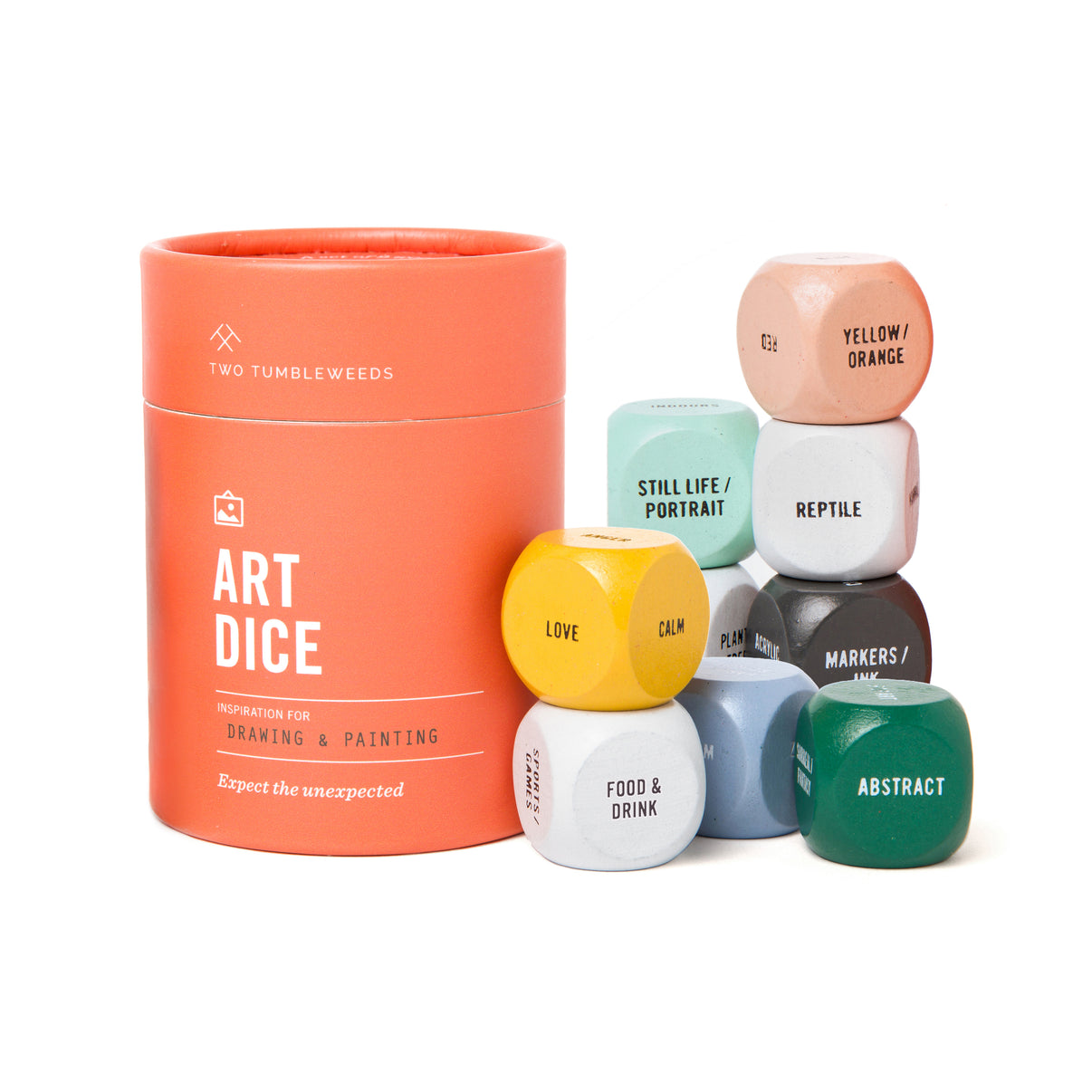 Art Dice – The Original Inspiration Dice for Drawing & Painting – Two ...