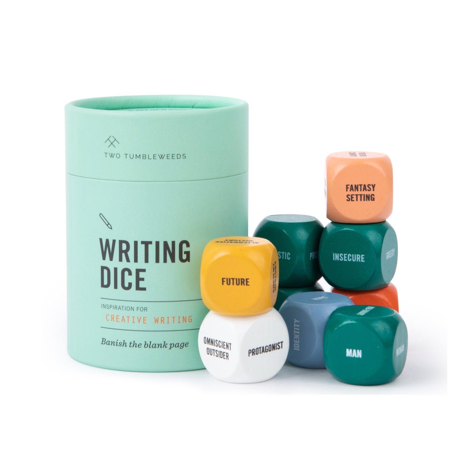 Writing Dice — Inspiration for Creative Writing – Two Tumbleweeds