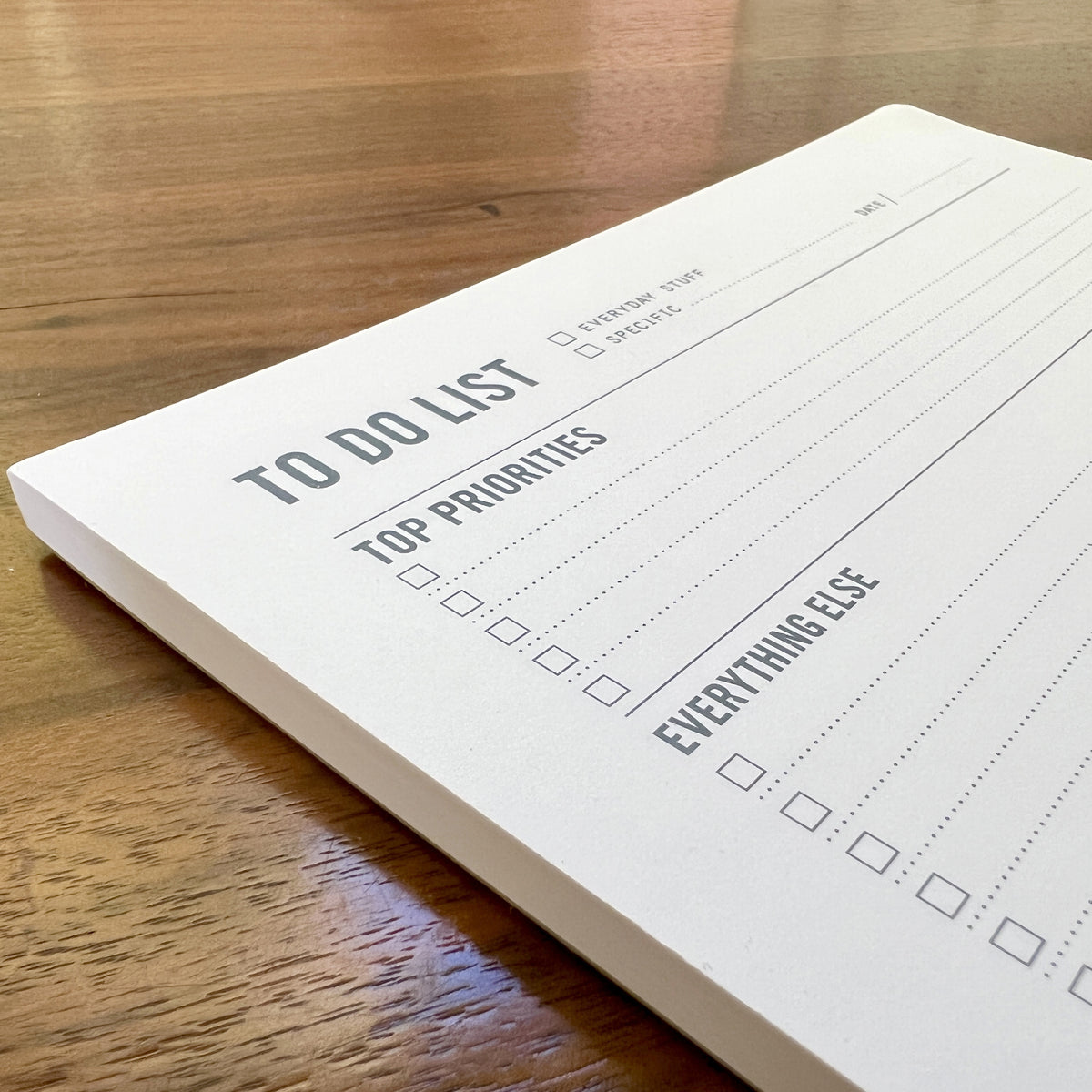 To Do List Planner Notepad – Two Tumbleweeds
