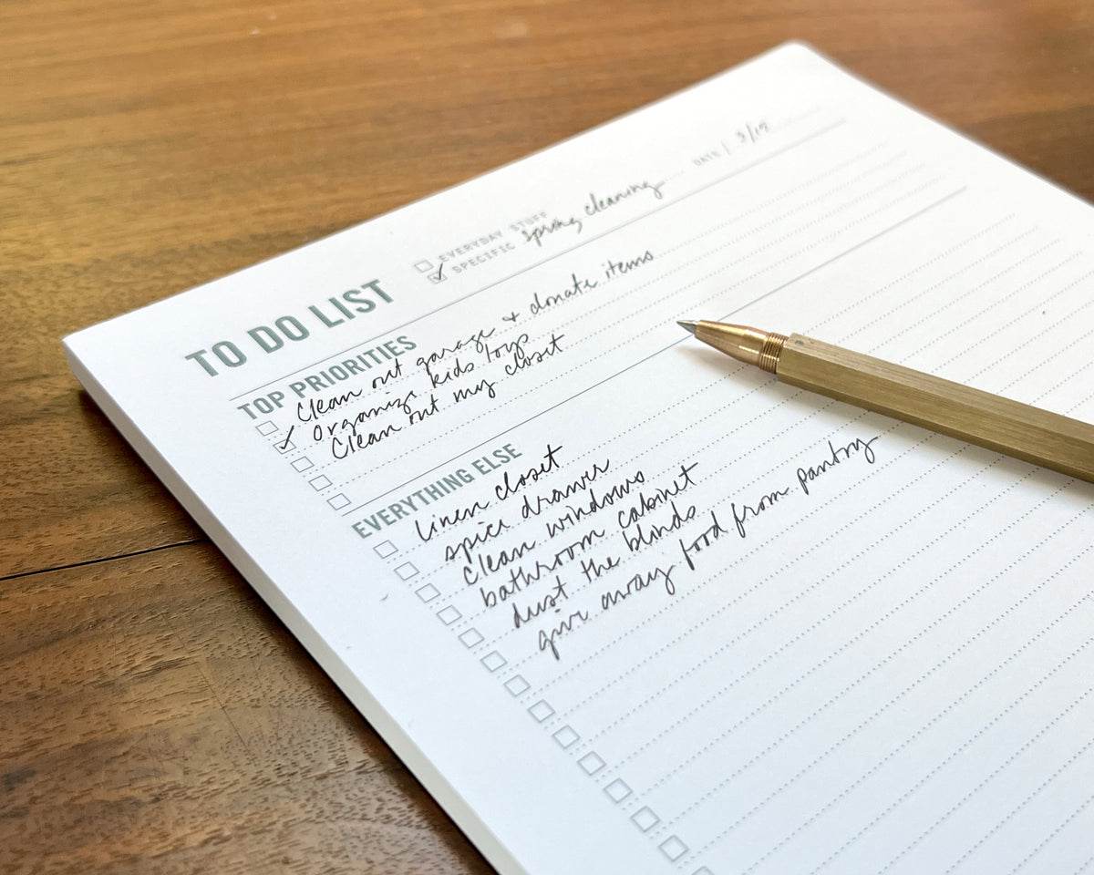 To Do List Planner Notepad – Two Tumbleweeds