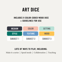 Art Dice - Inspiration for Drawing & Painting – Two Tumbleweeds